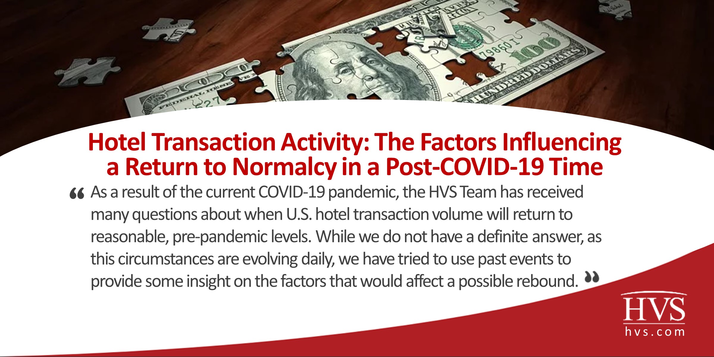 HVS | HVS Hotel Transaction Activity: The Factors Influencing a Return ...