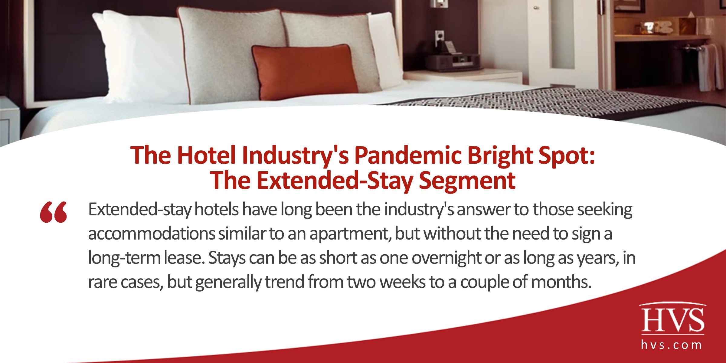 HVS | The Hotel Industry's Pandemic Bright Spot: The Extended-Stay Segment