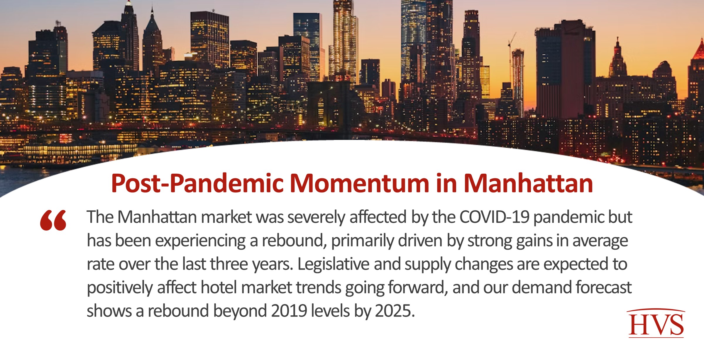 HVS | Post-Pandemic Momentum in Manhattan