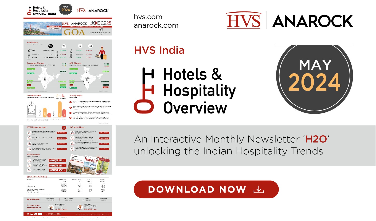 HVS | HVS ANAROCK Hotels & Hospitality Overview, May 2024